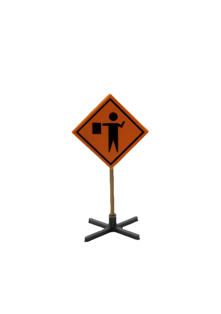 1/50 Scale Caution Sign – Under Construction Replicas