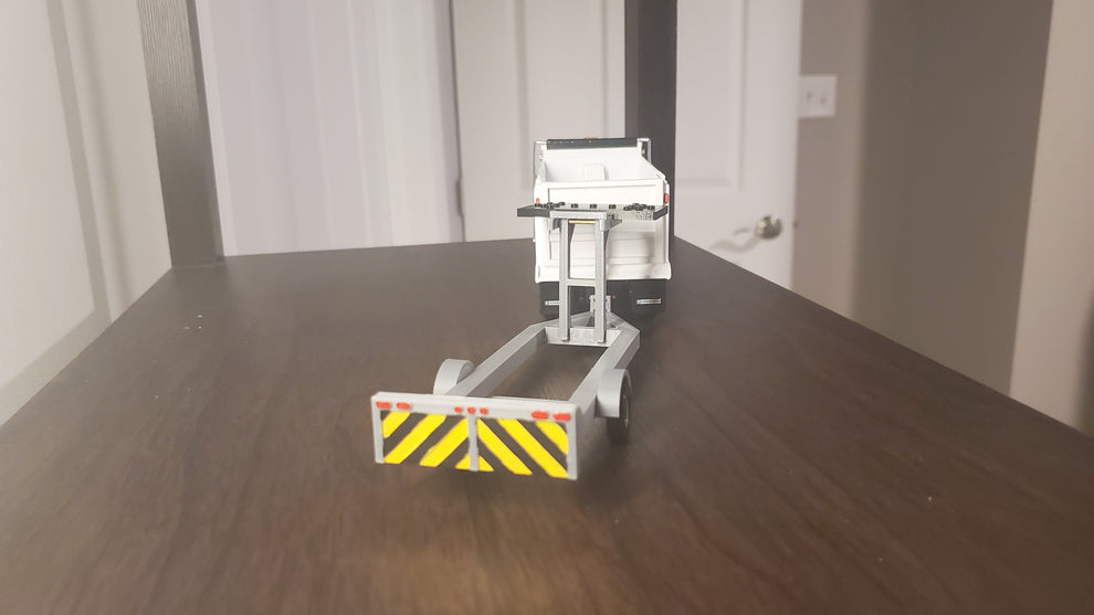 1/50 Scale Posable Attenuator Trailer – Under Construction Replicas