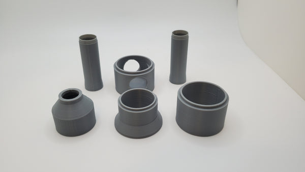 1/50 Scale Precast 60" Concentric Manhole w/ 24" Reinforced Concrete P ...